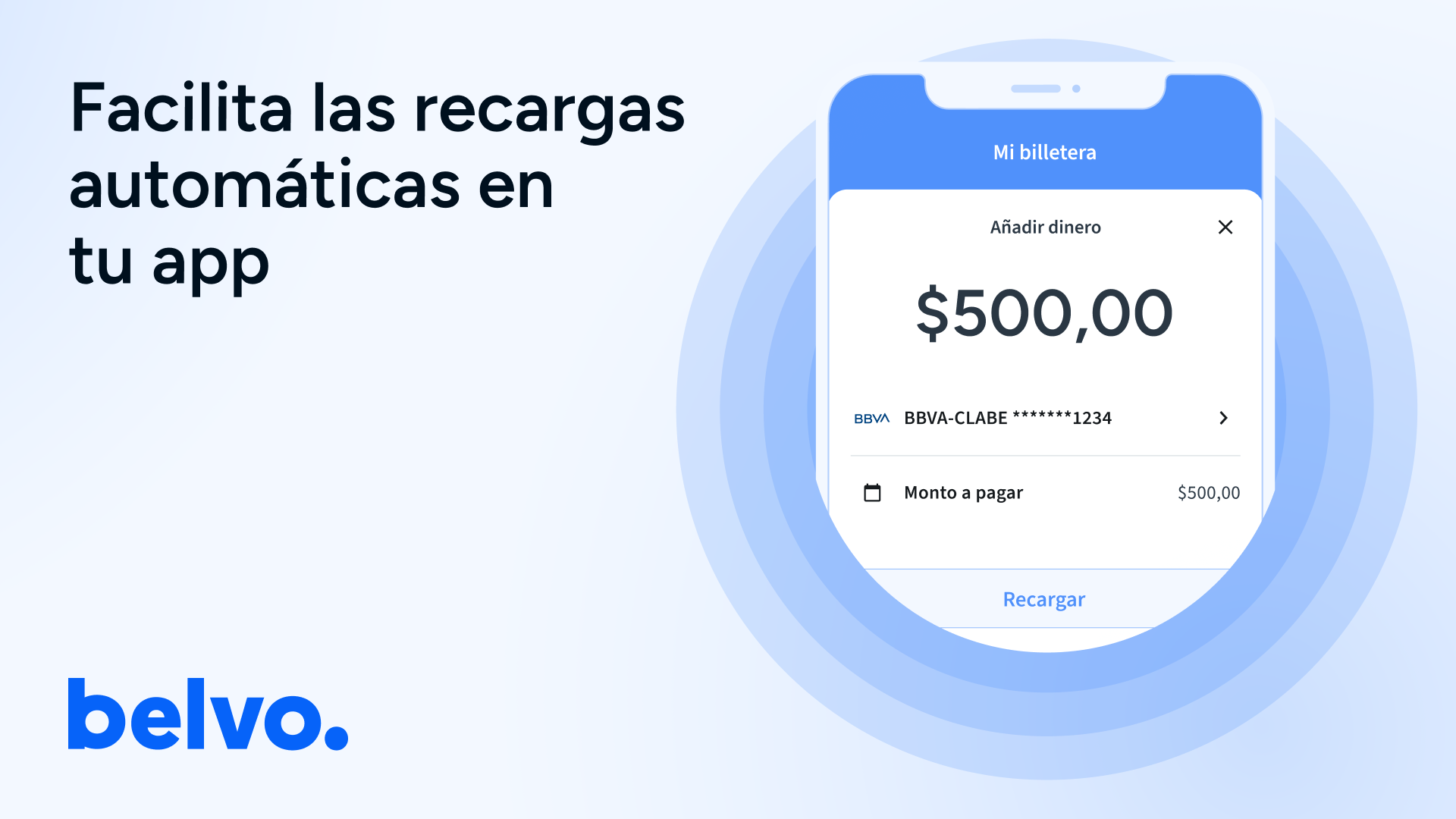 Facilita las recargas | Casos de uso | Belvo